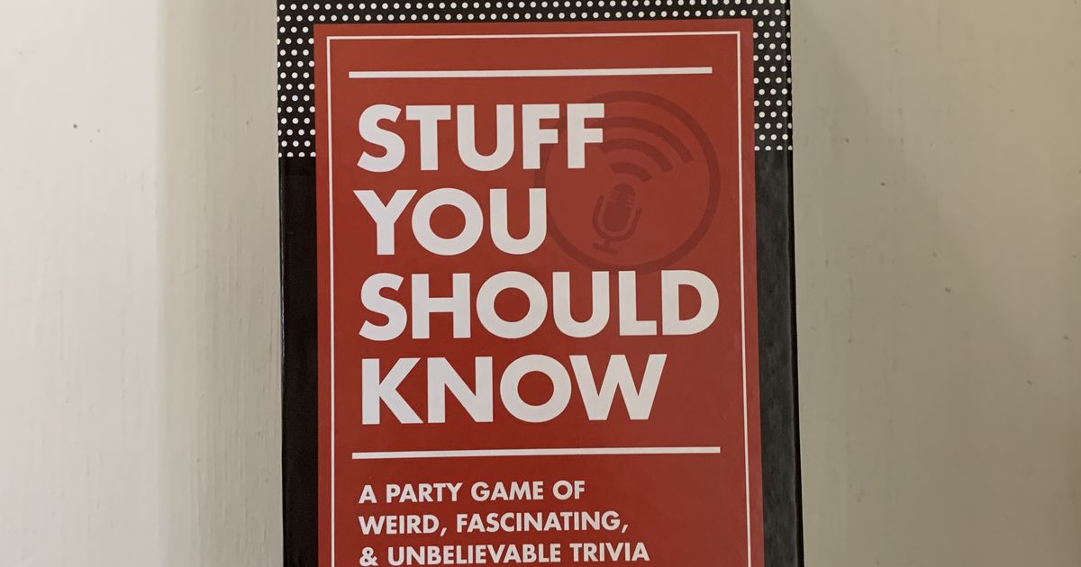 Stuff You Should Know | Board Game | BoardGameGeek
