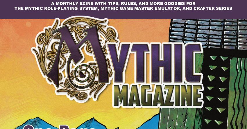 Mythic Magazine (Volume 31 - June 2023) | Issue | RPGGeek