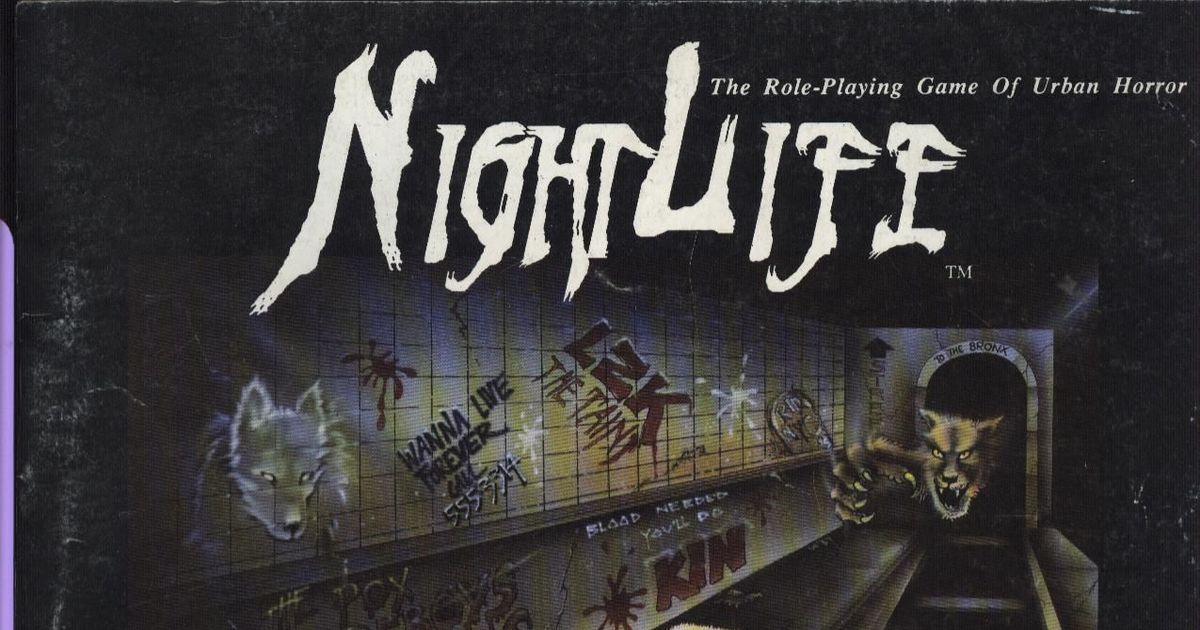 Nightlife (1st Edition) | RPG Item | RPGGeek