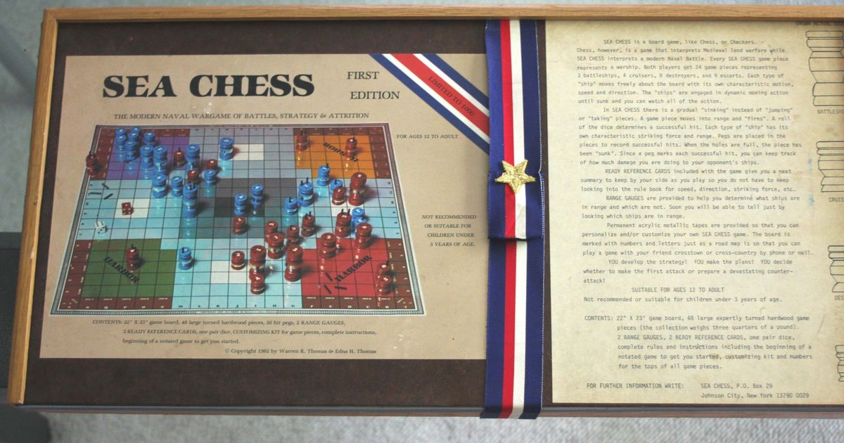 Sea Chess | Board Game | BoardGameGeek
