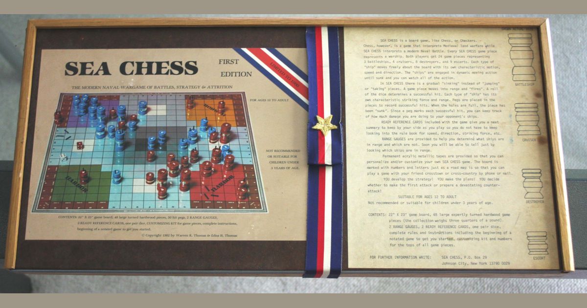 Sea Chess | Board Game | BoardGameGeek