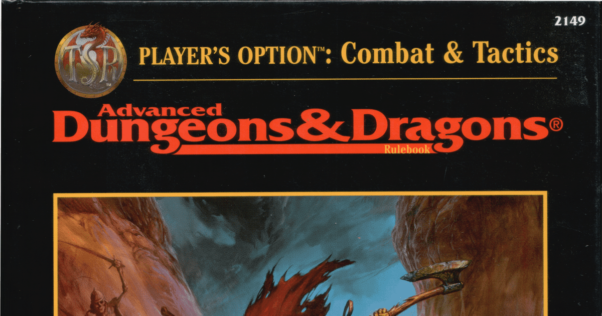 Player's Option: Combat & Tactics | RPG Item | BoardGameGeek