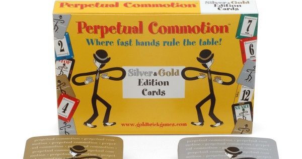 Perpetual Commotion Silver & Gold Edition Cards | Board Game ...