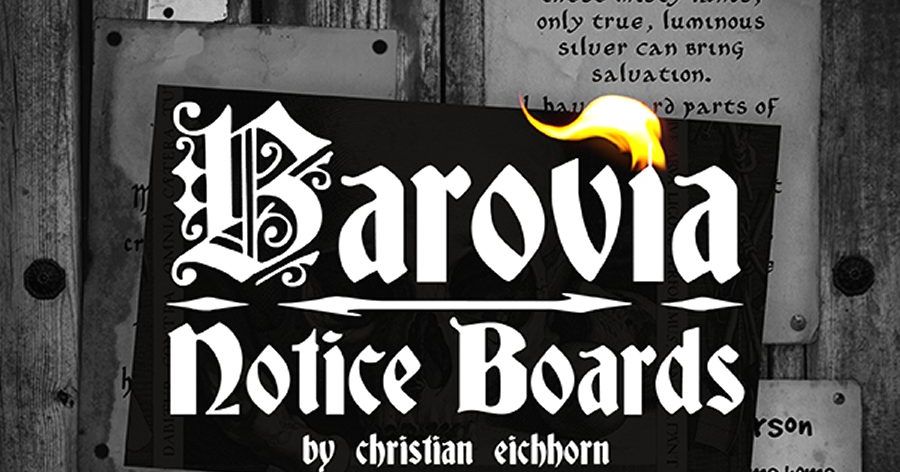 Barovia Notice Boards | RPG Item | BoardGameGeek