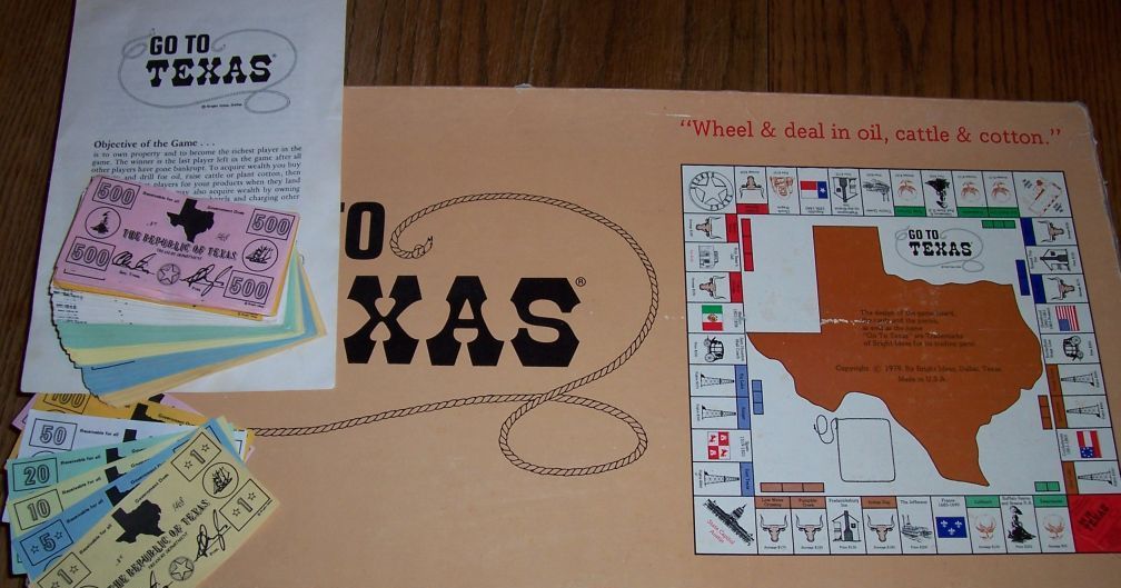 Go to Texas | Board Game | BoardGameGeek