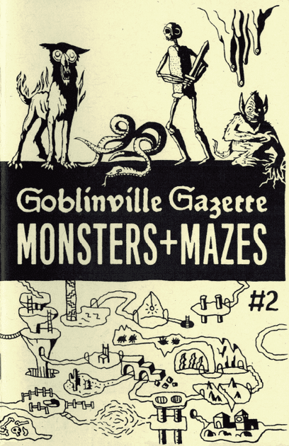Goblinville Gazette #2: Monsters + Mazes | RPG Item | RPGGeek