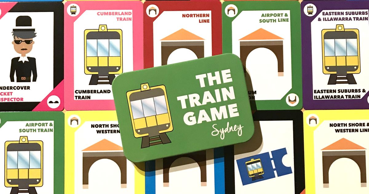 The Train Game | Board Game | BoardGameGeek