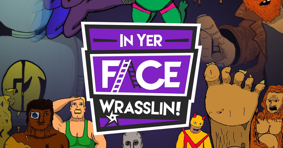In Yer Face Wrasslin: Board Game | Board Game | BoardGameGeek