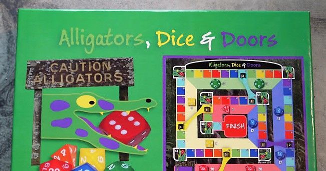 Alligators, Dice & Doors | Board Game | BoardGameGeek