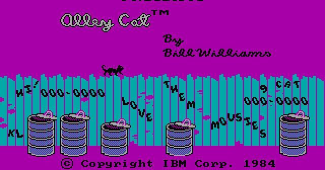 Alley Cat | Video Game | VideoGameGeek