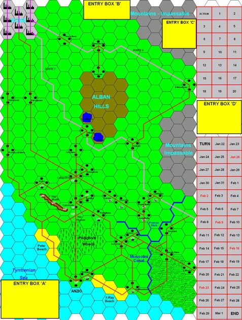 Anzio: Drive to Rome (1944) | Board Game | BoardGameGeek