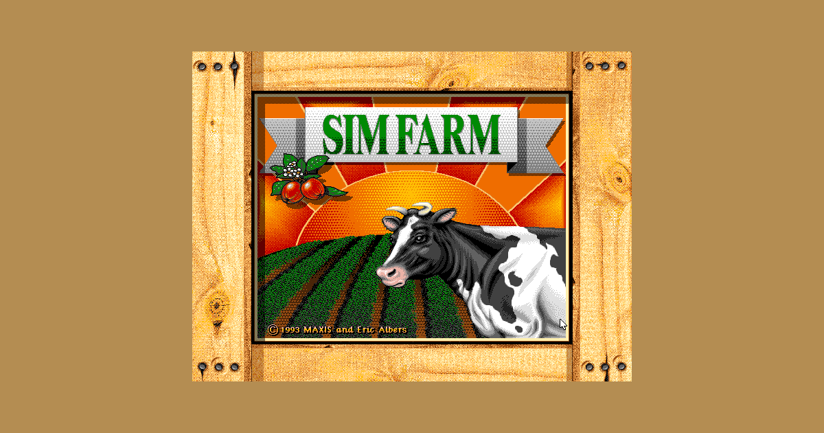 SimFarm | Video Game | VideoGameGeek