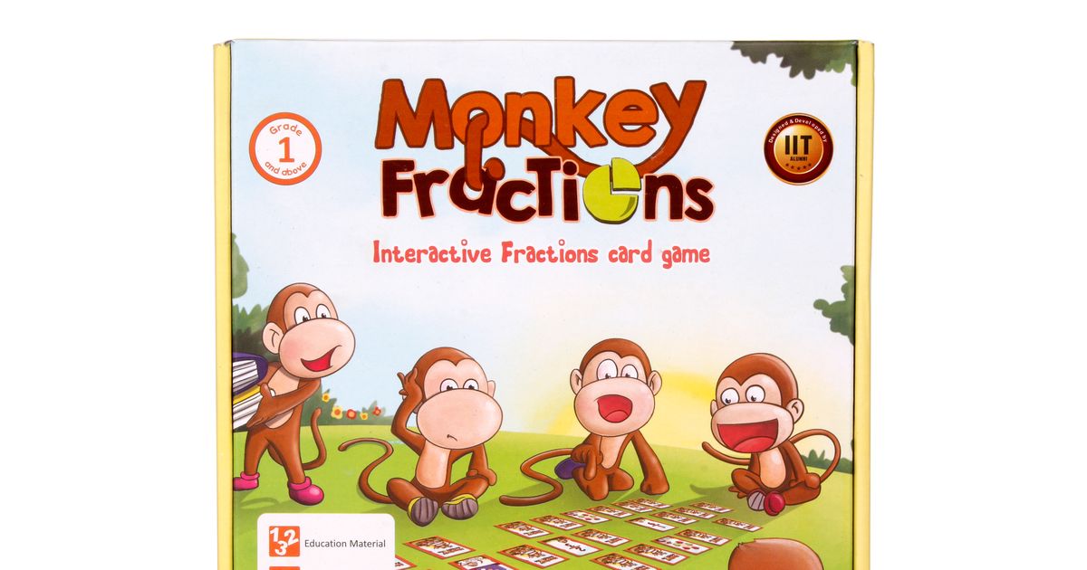 Monkey Fractions | Board Game | BoardGameGeek