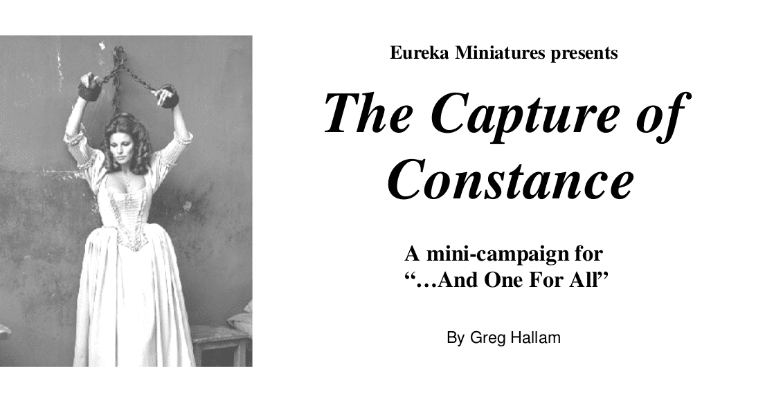 The Capture of Constance | Board Game | BoardGameGeek