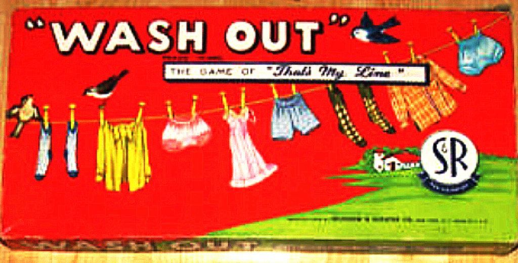Wash Out: The Game of That's My Line | Board Game | BoardGameGeek