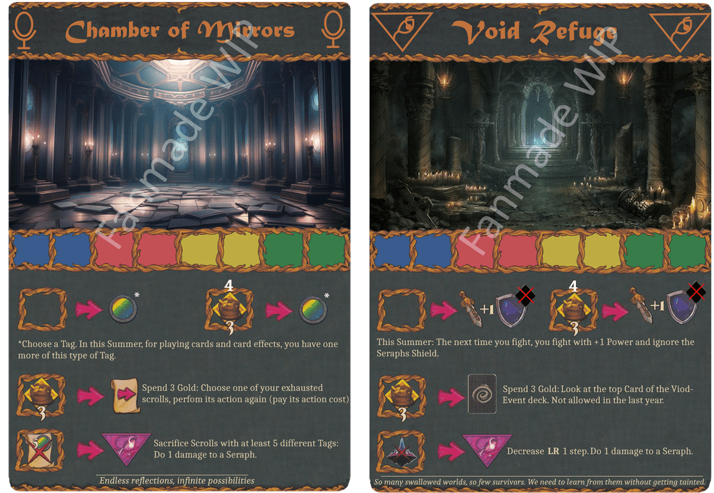 WIP: Fanmade Expansion: Wondrous Places | Legends of Void