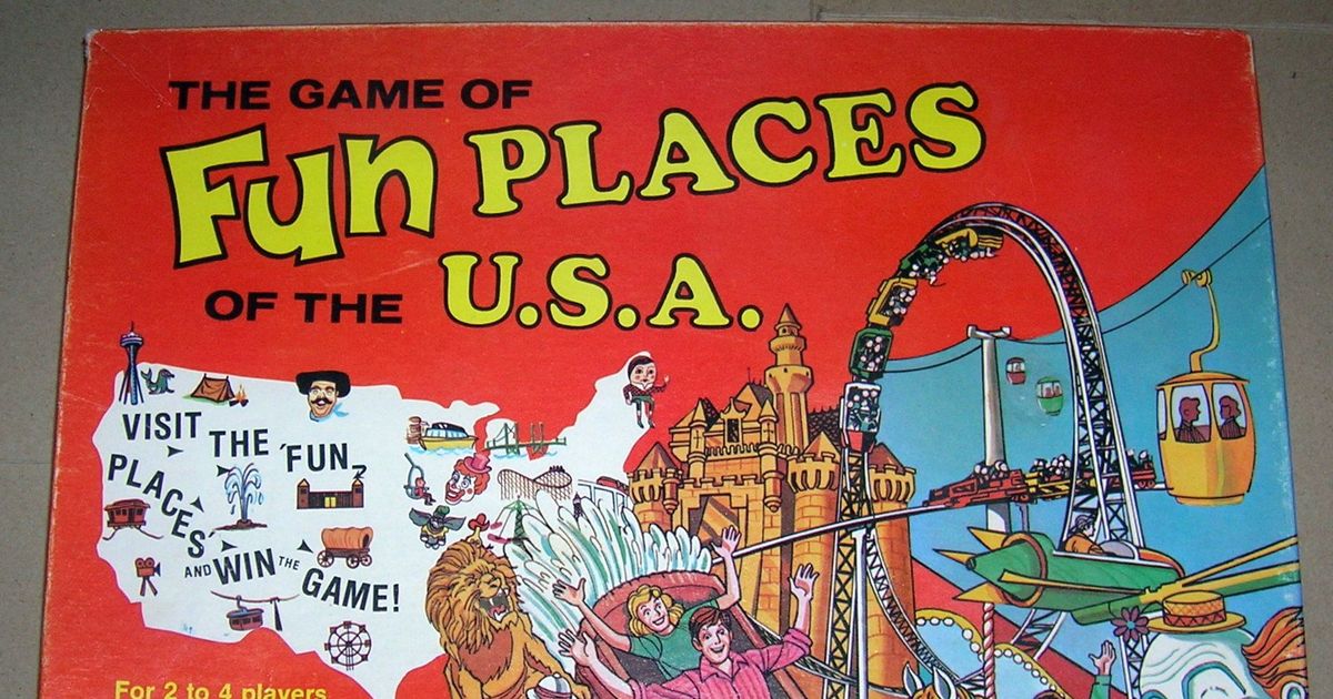 Fun Places of the U.S.A. | Board Game | BoardGameGeek