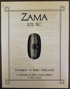 Zama 202 B.C.: Hannibal vs. Scipio Africanus | Board Game | BoardGameGeek