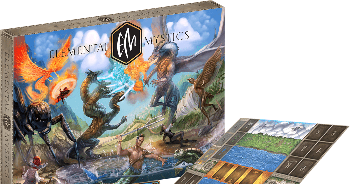 Elemental Mystics | Board Game | BoardGameGeek