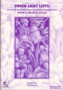 DBMM Army Lists Book 2: 500 BC to 476 AD | Board Game | BoardGameGeek