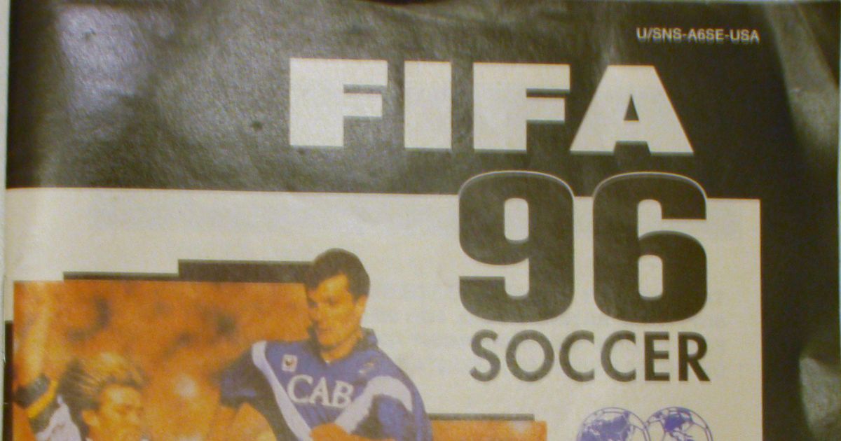 FIFA Soccer 96 | Video Game | BoardGameGeek