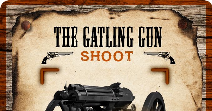 Gunfighter: The Gatling Gun Promo Card | Board Game | BoardGameGeek