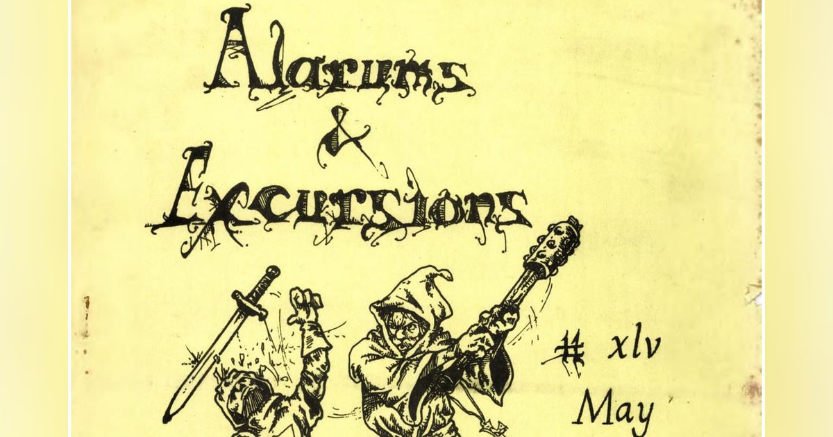 Alarums & Excursions (Issue 45 - May 1979) | Issue | RPGGeek