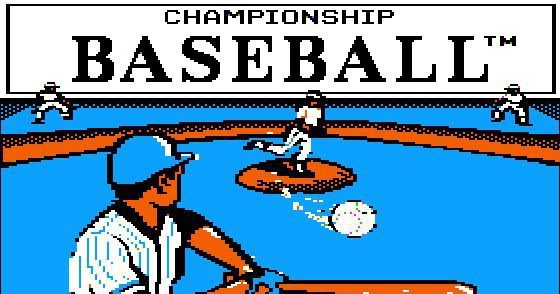 Championship Baseball (1986) | Video Game | VideoGameGeek