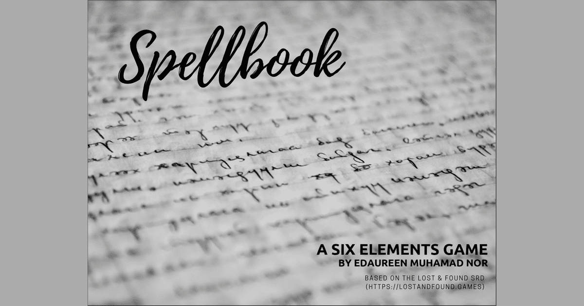 Spellbook | RPG Item | RPGGeek