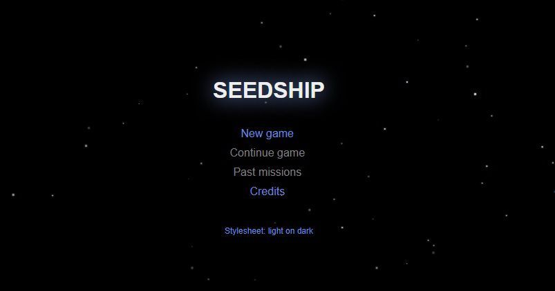 Seedship | Video Game | VideoGameGeek