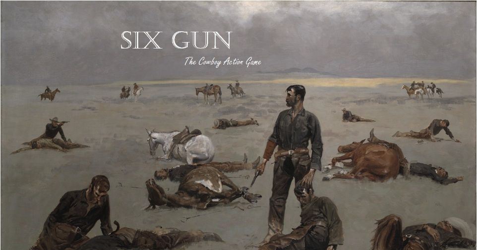 Six-Gun, The Cowboy Action Game | Board Game | BoardGameGeek