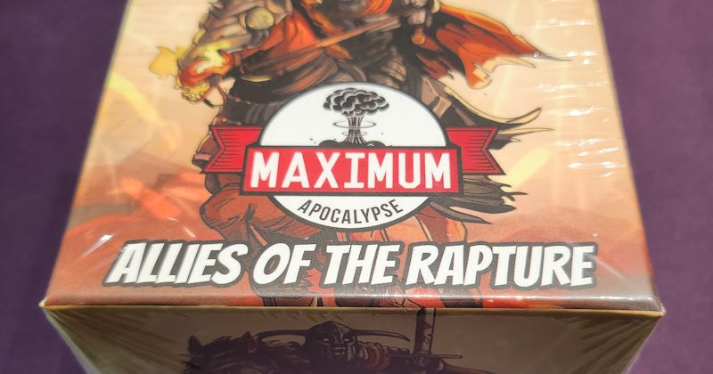 Maximum Apocalypse: Allies of the Rapture | Board Game | BoardGameGeek