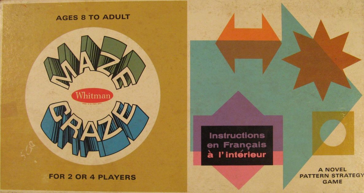 Maze Craze | Board Game | BoardGameGeek