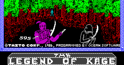 The Legend of Kage | Video Game | VideoGameGeek