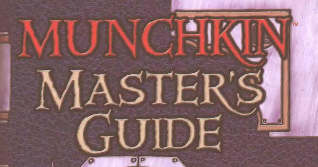 Munchkin Master's Guide | RPG Item | RPGGeek