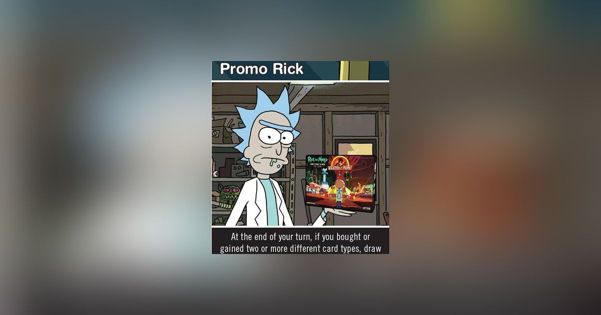Rick and Morty: Close Rick-Counters of the Rick Kind Deck-Building Game ...