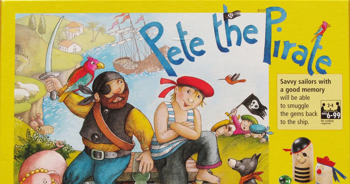 Pete the Pirate | Board Game | BoardGameGeek