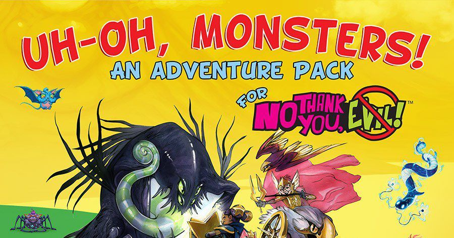 No Thank You, Evil!: Uh-Oh, Monsters! | Board Game | BoardGameGeek