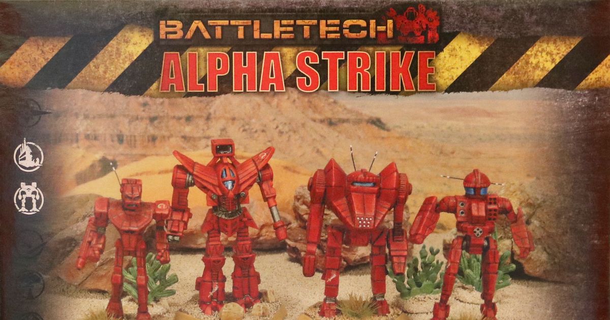 BattleTech: Alpha Strike – Striker Lance Pack | Board Game | BoardGameGeek