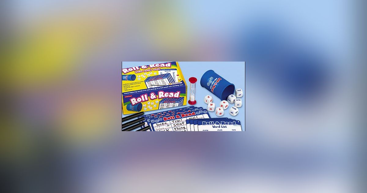 Roll and Read Word Family Game | Board Game | BoardGameGeek