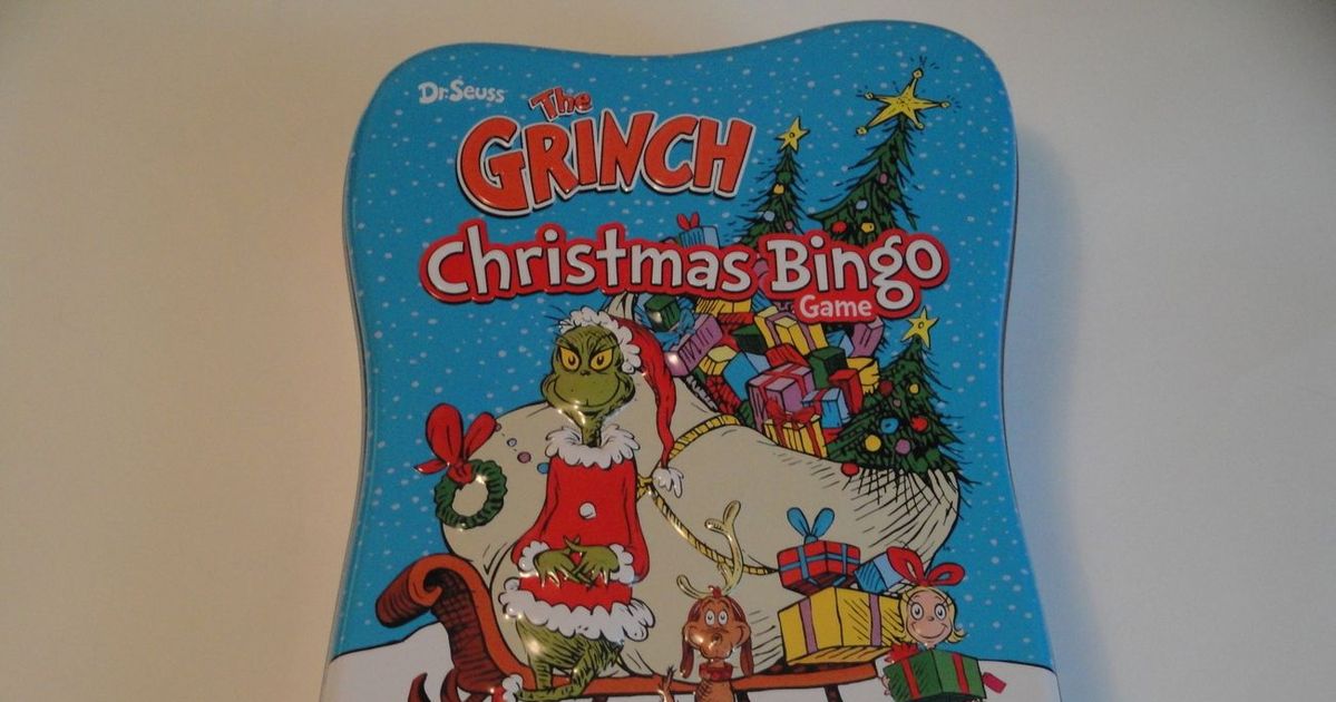 The Grinch Christmas Bingo Game | Board Game | BoardGameGeek