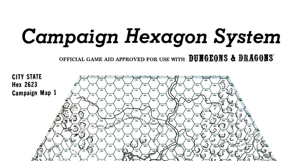 Campaign Hexagon System | RPG Item | RPGGeek