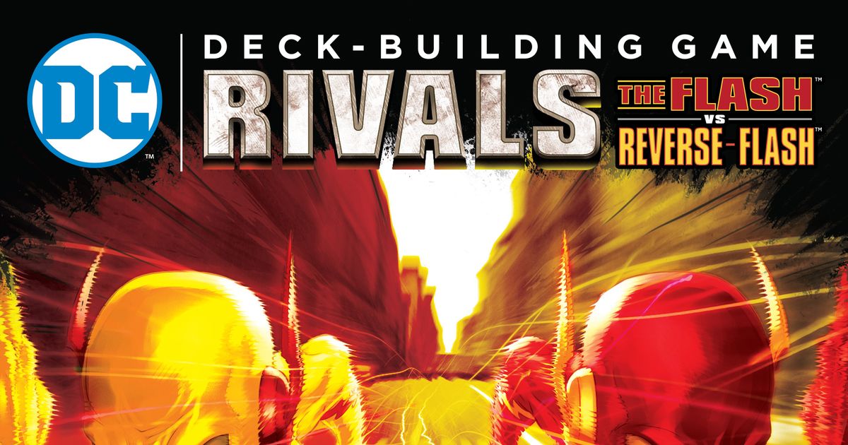 DC Deck-Building Game: Rivals – The Flash vs Reverse-Flash | Board Game ...