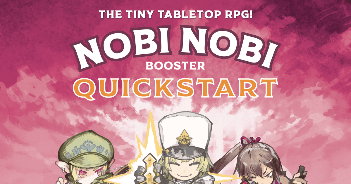 Nobi Nobi Quickstart Booster | RPG Item | RPGGeek