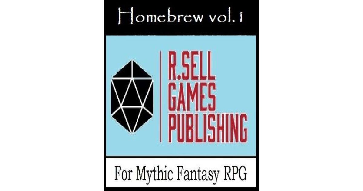 Homebrew Vol. 1 - For Mythic Fantasy RPG | RPG Item | RPGGeek