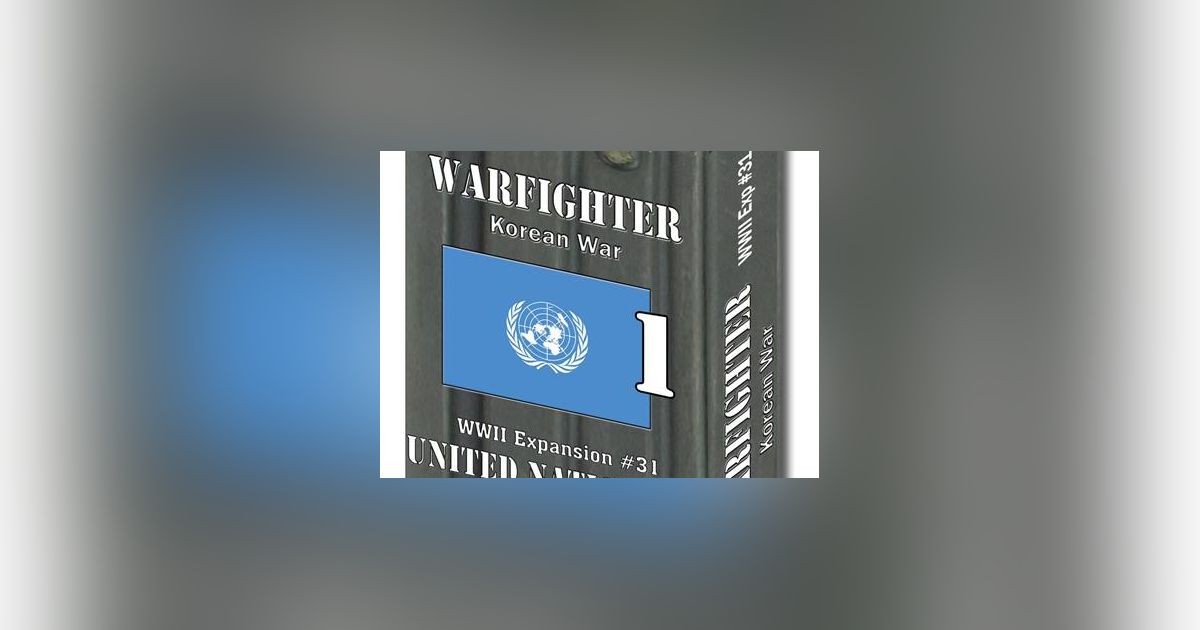 Warfighter: WWII Expansion #31 – United Nations #1 | Board Game ...