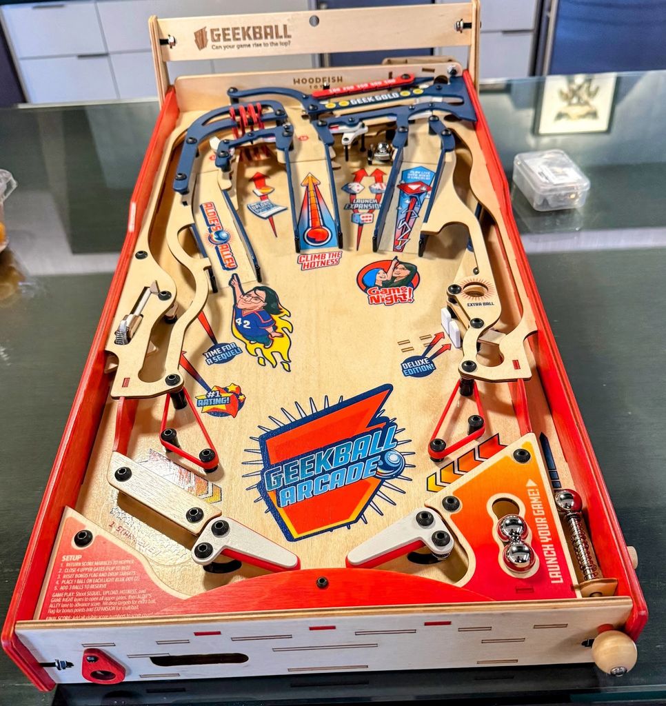 GeekBall! A BoardGameGeek Themed Pinball Machine