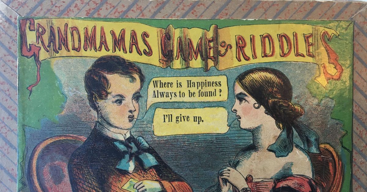 Grandmama's Game of Riddles | Board Game | BoardGameGeek