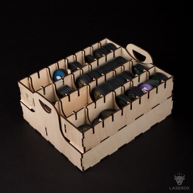 War Chest: Laserox Organizer | Board Game Accessory | BoardGameGeek