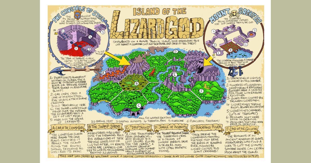 Island of the Lizard God by Will Doyle | Island of the Lizard God (One ...